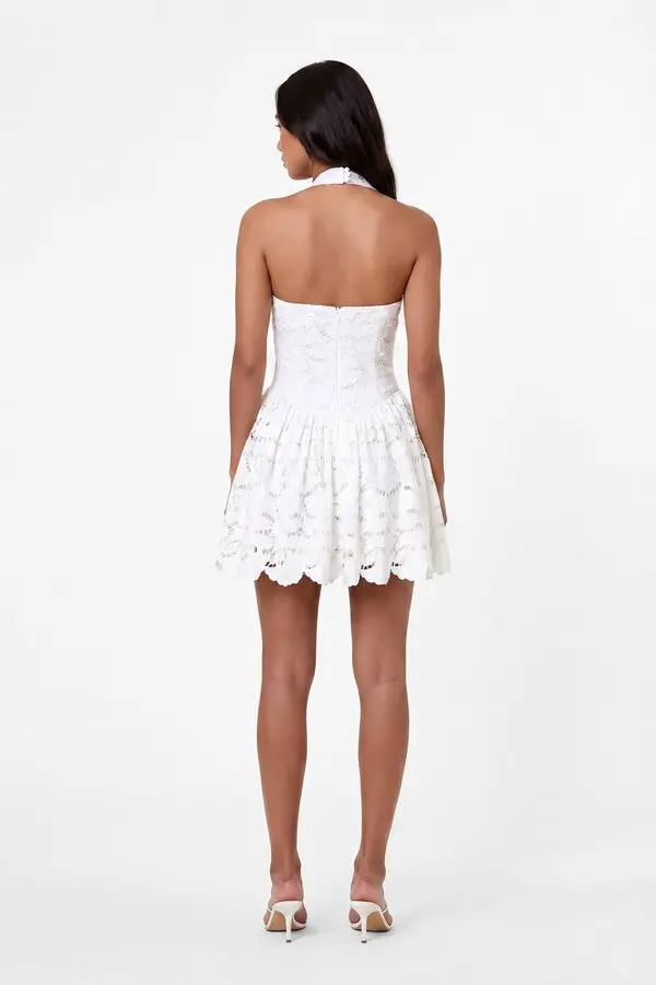 NICHOLAS Vittoria Lace Mini Dress