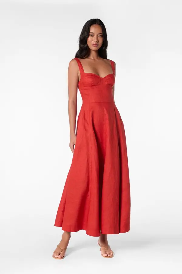 NICHOLAS Anya Dress - Paprika