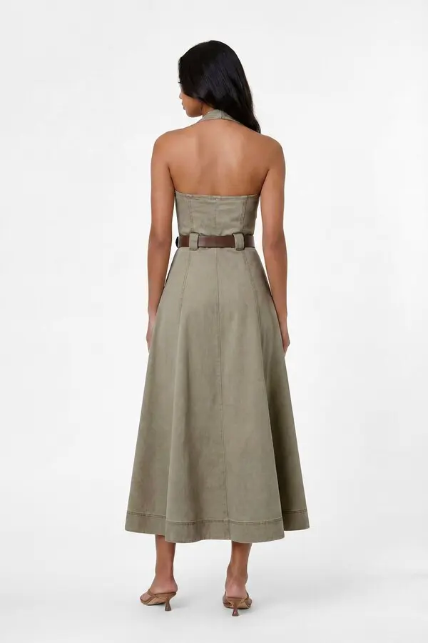 NICHOLAS Anastasia Dress - Sage