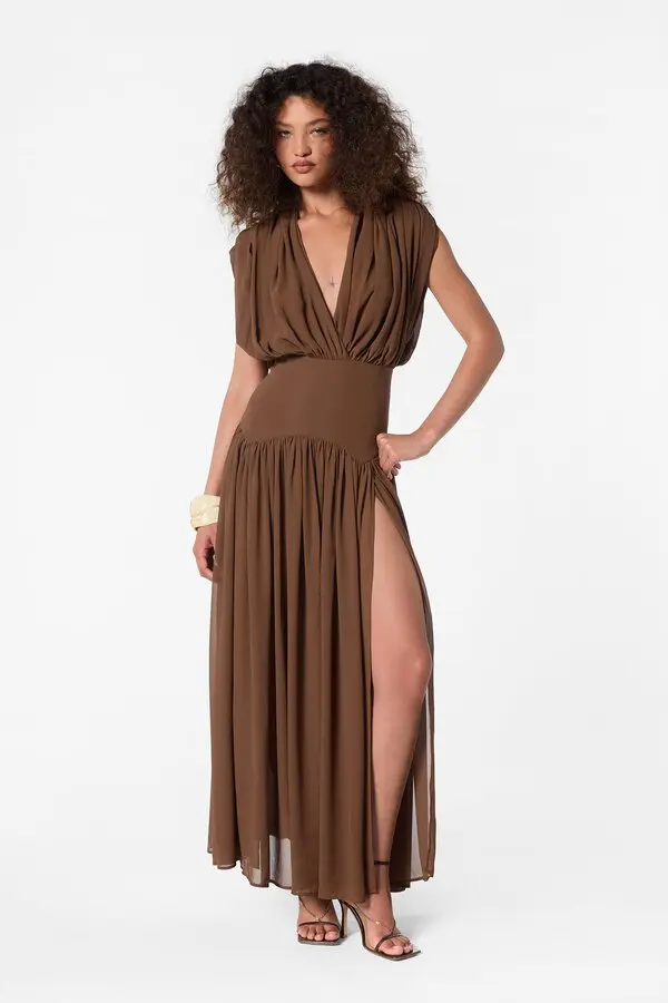NICHOLAS Giana Dress - Mocha