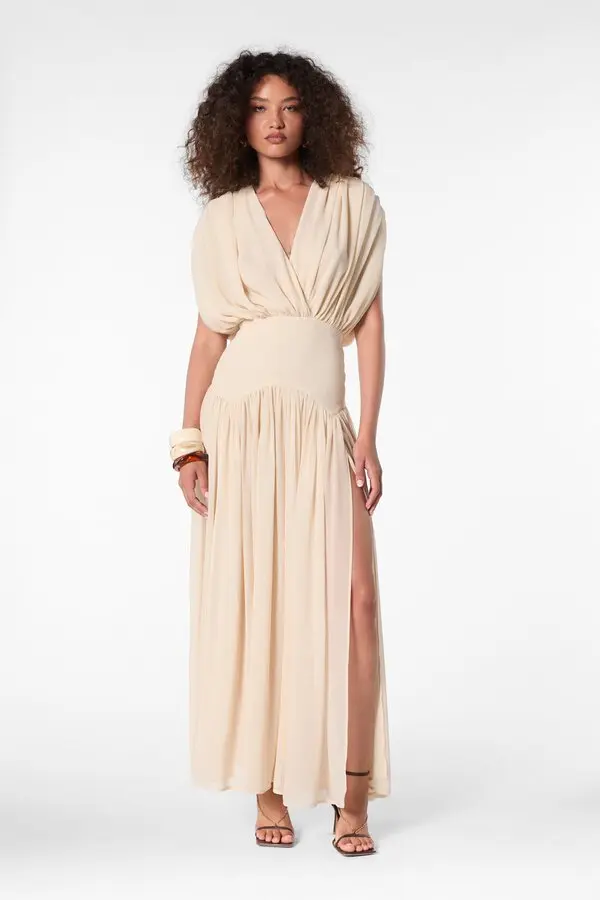 NICHOLAS Giana Dress - Ecru