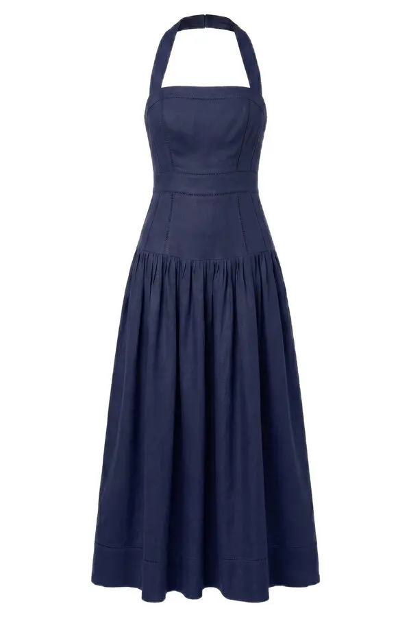 NICHOLAS Vivianne Dress - Midnight