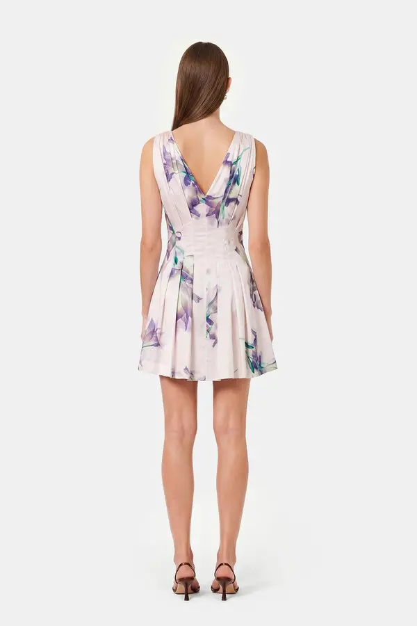 NICHOLAS Elvira Dress Floral Print Mini Dress