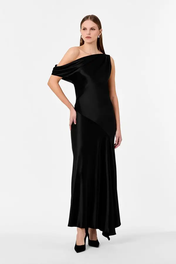 NICHOLAS Sabrina Dress - Black