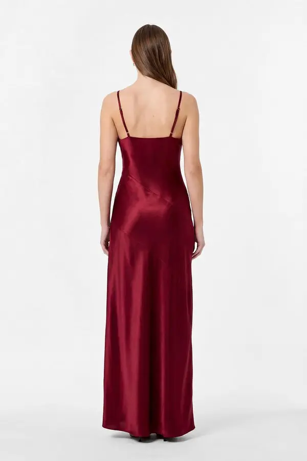 NICHOLAS Nelia Dress - Plum