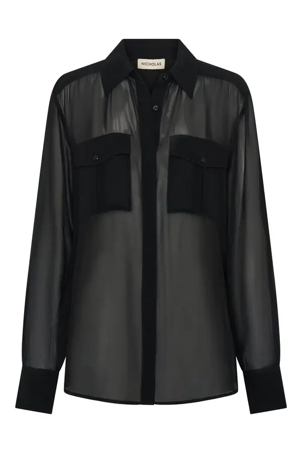 NICHOLAS Chloe Sheer Shirt