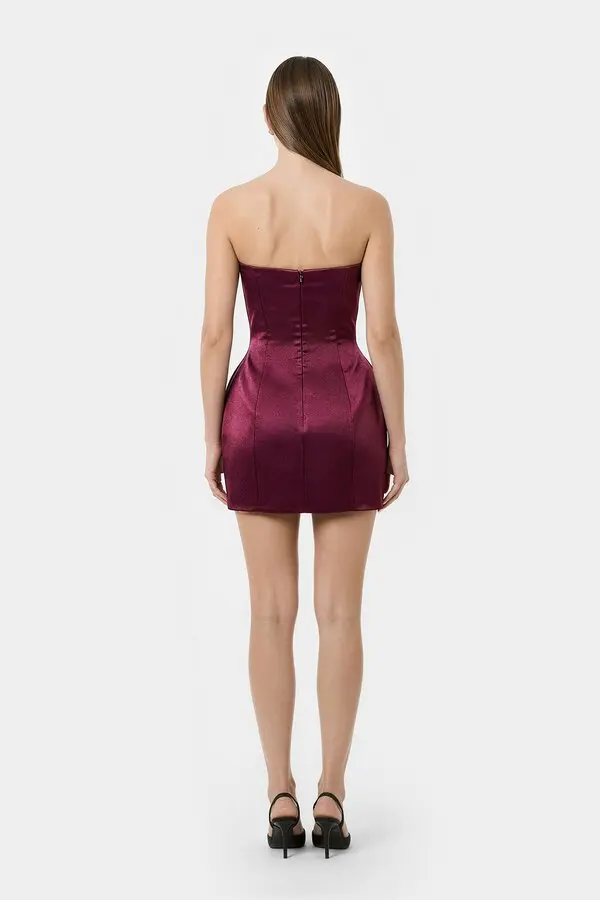 NICHOLAS Kaline Dress - Blackberry