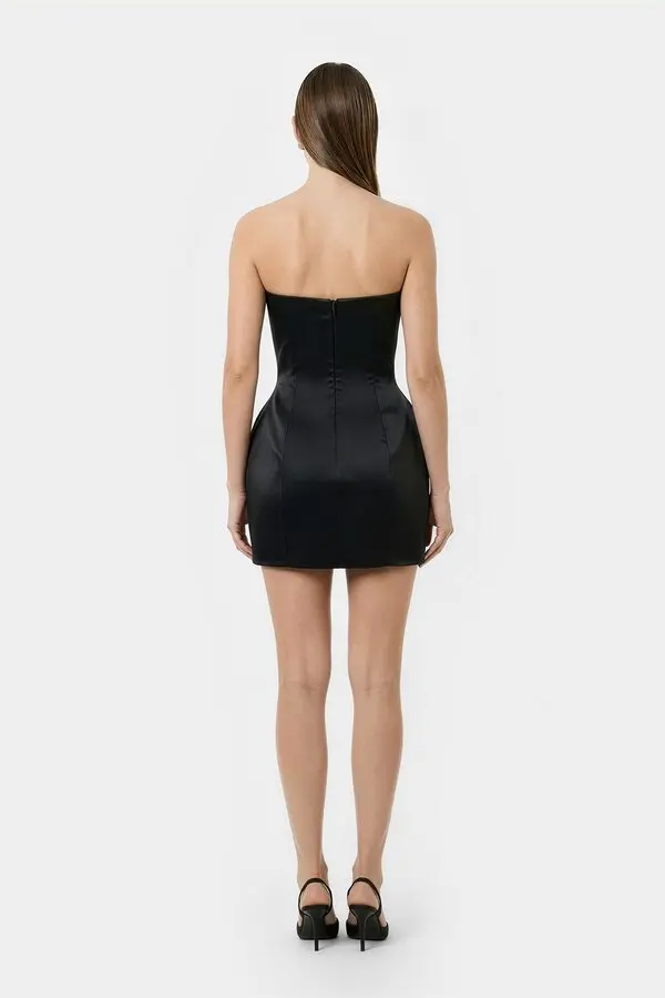 NICHOLAS Kaline Mini Dress - Black