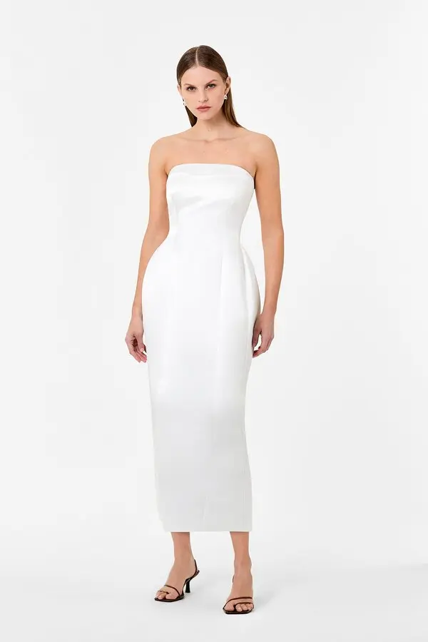 NICHOLAS Kasia Dress - Ivory
