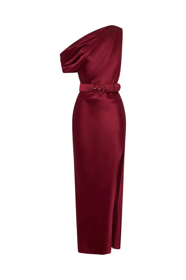 NICHOLAS The Ertha Dress By - Plum
