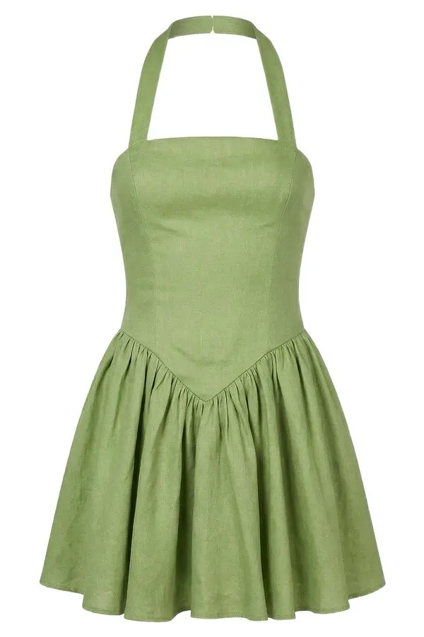 NICHOLAS Amalie Mini Dress - Cactus