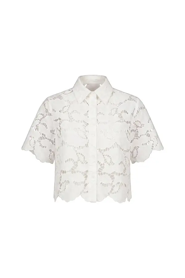 NICHOLAS Sonora Lace Shirt