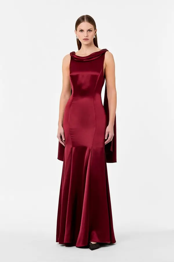 NICHOLAS Nicolette Dress - Plum