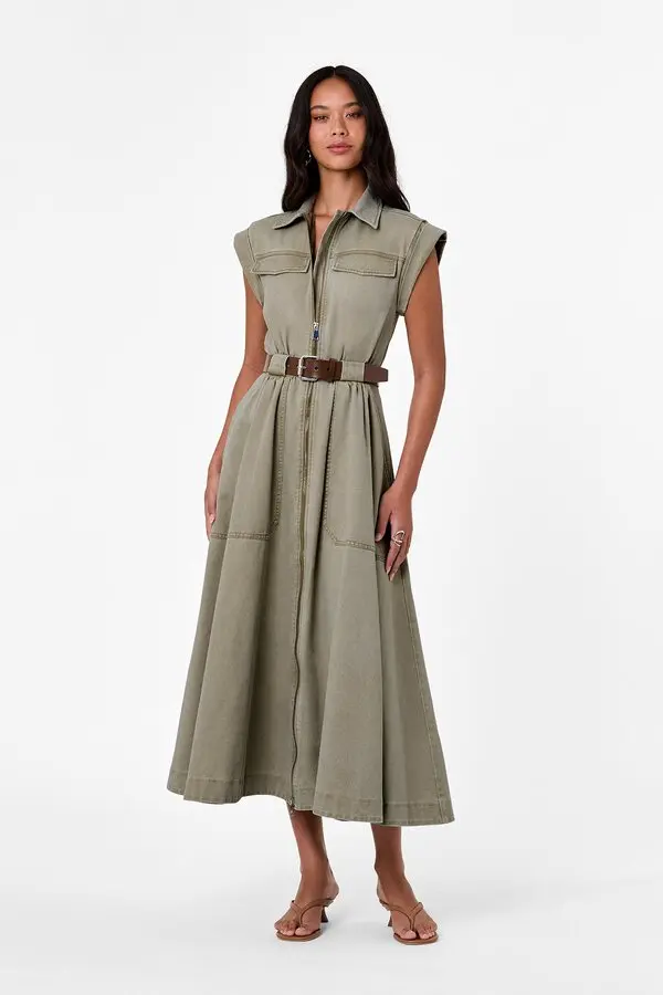 NICHOLAS Trisha Dress - Sage