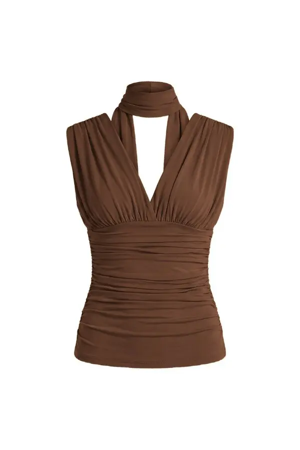 NICHOLAS Karis Top - Mocha