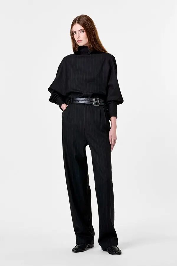NICHOLAS Amadea Pinstripe Trousers