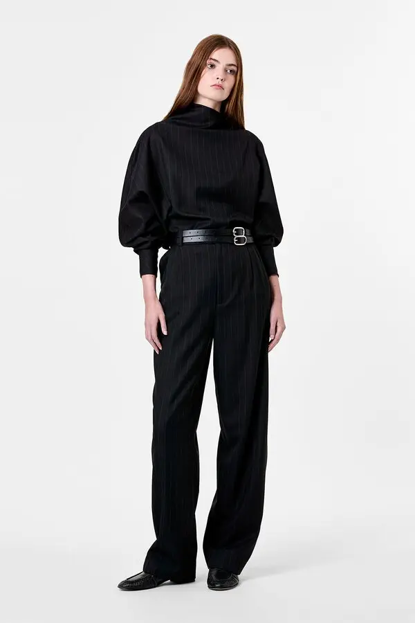 NICHOLAS Amadea Pinstripe Trousers