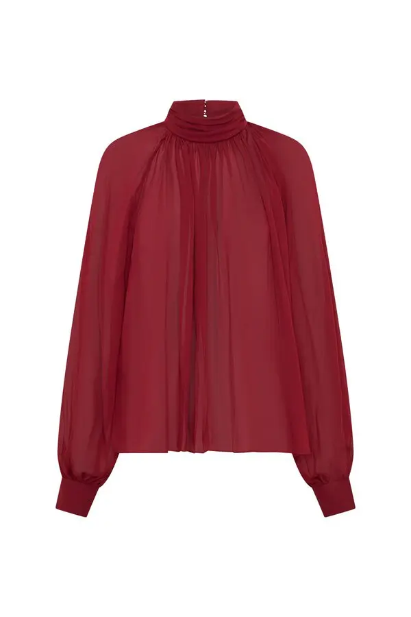 NICHOLAS Solene Top - Plum
