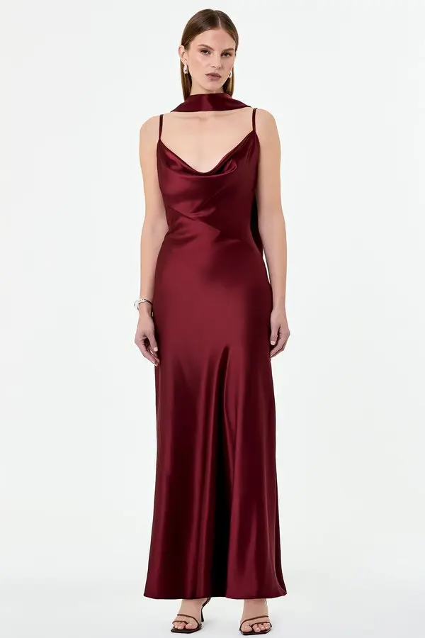NICHOLAS Geneva Maxi Dress - Plum