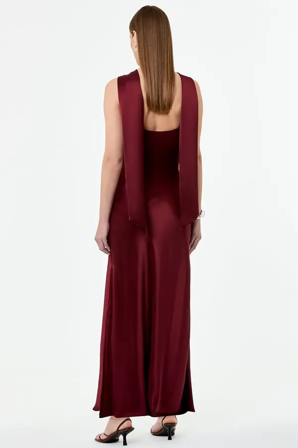 NICHOLAS Geneva Maxi Dress - Plum