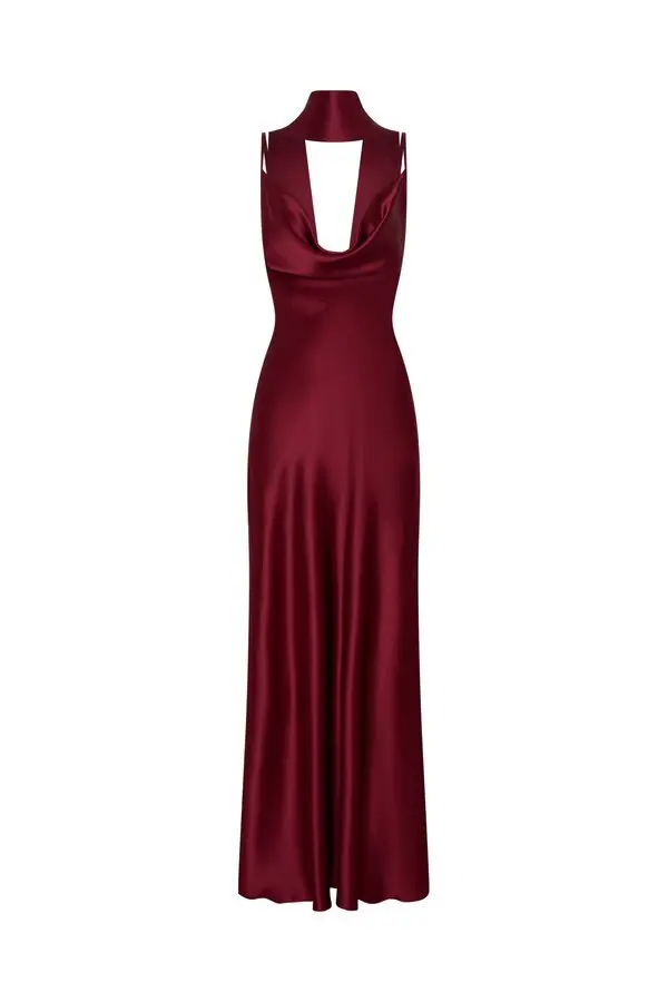 NICHOLAS Geneva Maxi Dress - Plum