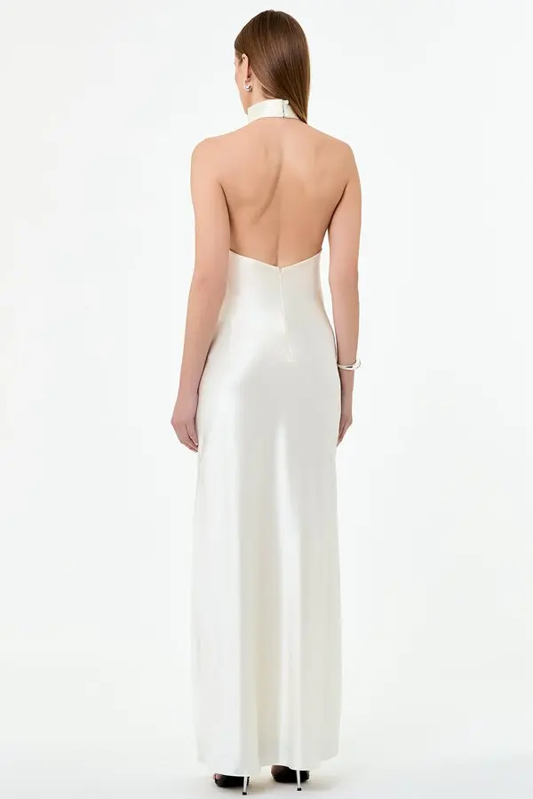 NICHOLAS Lyria Maxi Dress - Pearl