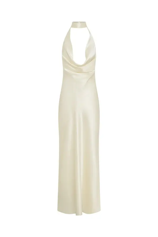 NICHOLAS Lyria Maxi Dress - Pearl