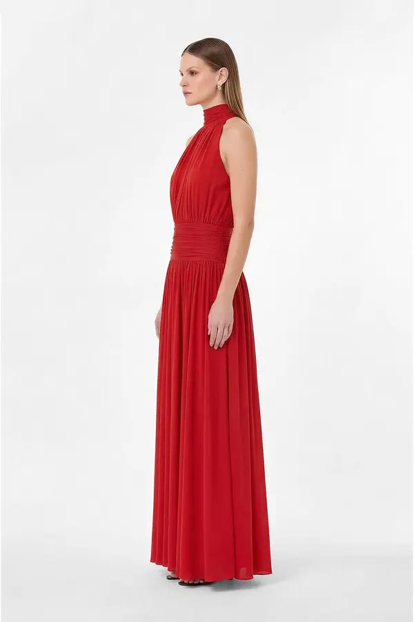 NICHOLAS Tessa Dress - Tomato
