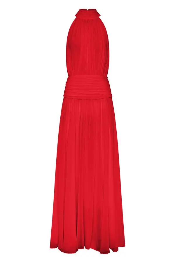 NICHOLAS Tessa Dress - Tomato