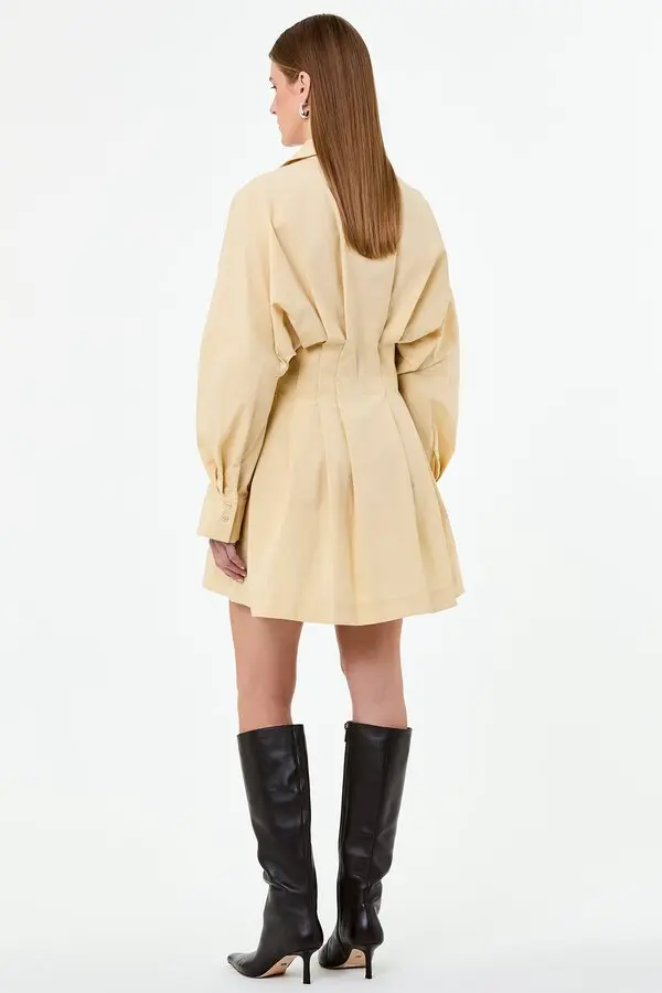 NICHOLAS Fabienne Dress - Butter