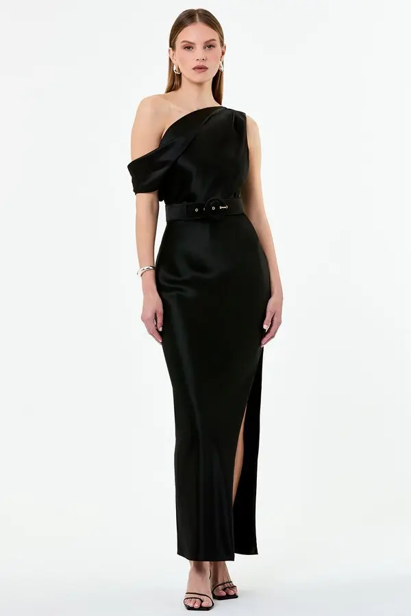 NICHOLAS Eartha One-shoulder Maxi Dress