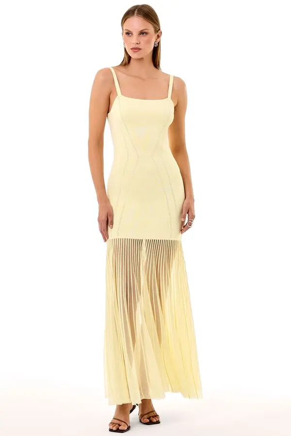 NICHOLAS Lyra Dress - Butter