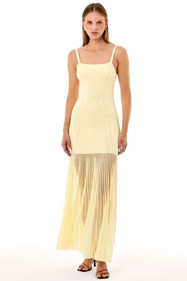 NICHOLAS Lyra Dress - Butter
