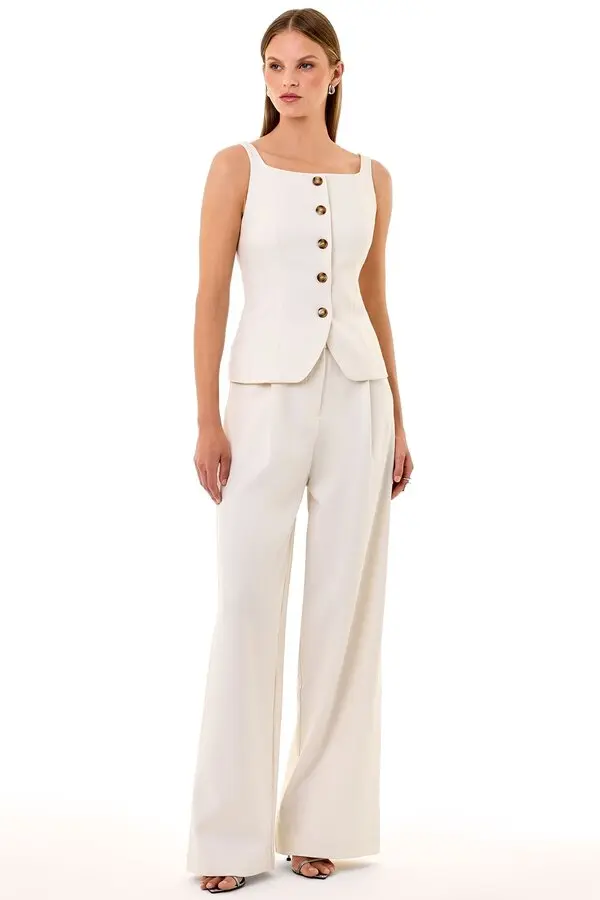 NICHOLAS Sabina Top - Ivory
