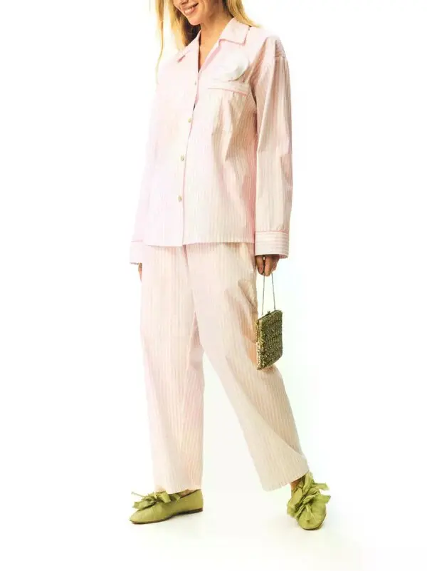 Sleeper Rose Striped Pajama Set