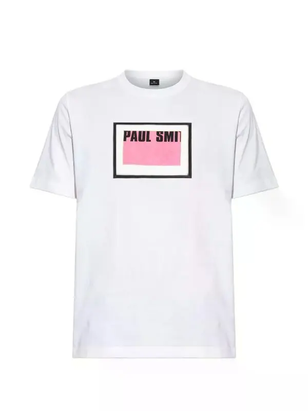Paul Smith Logo-print Cotton T-shirt - White
