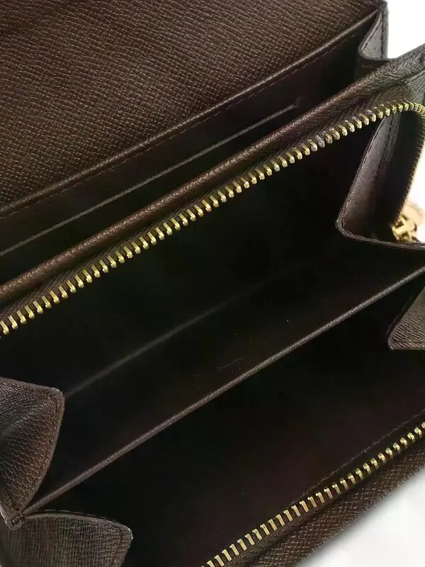 LOUIS VUITTON 2009 Billets Tresor Damier Ebène Wallet