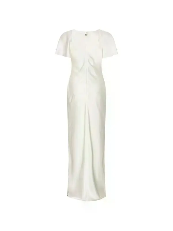 ROTATE BY BIRGER CHRISTENSEN Ruffled Maxi Dress