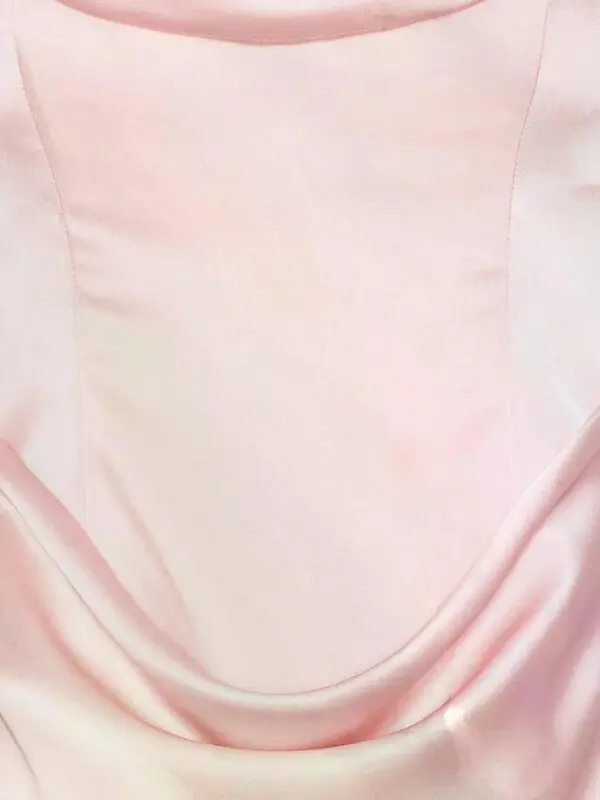 ROTATE BY BIRGER CHRISTENSEN Strapless Maxi Dress