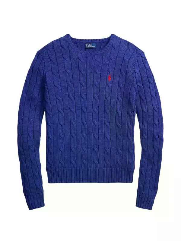 Polo Ralph Lauren Cable-knit Cotton Sweater - Blue