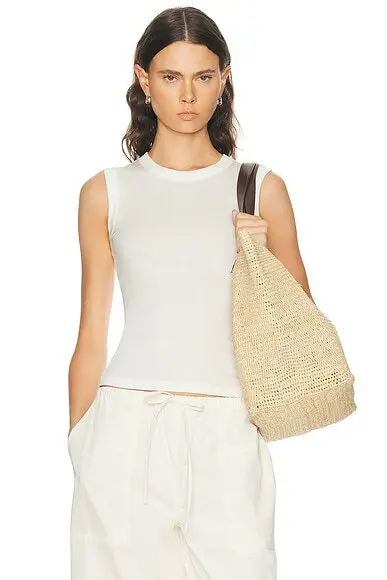 Eterne Fitted Muscle Tank Top
