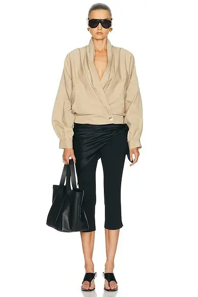 DARKPARK Franca Light Cotton Bomber Jacket
