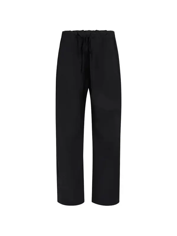 Khaite Rohen" Wool Pants - Black