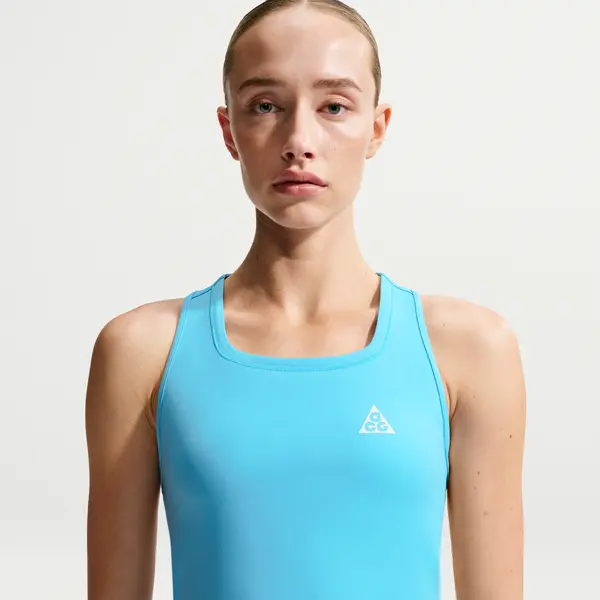 Nike Dri-fit Trail Running Tank Top - Blue