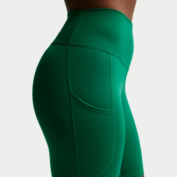 Nike High-waisted 8" Biker Shorts With Pockets