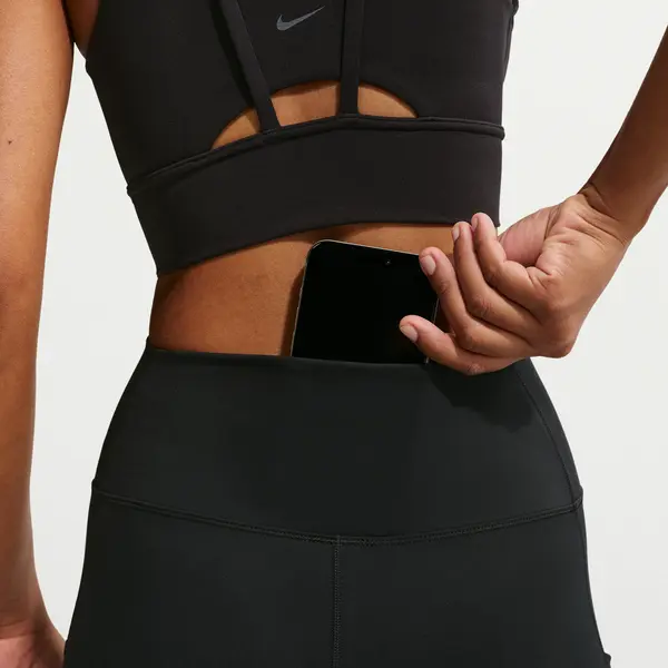 Nike High-waisted 8" Biker Shorts With Pockets