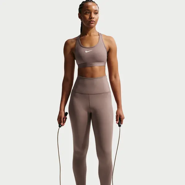 Nike One High-waisted 7/8 Leggings - Brown