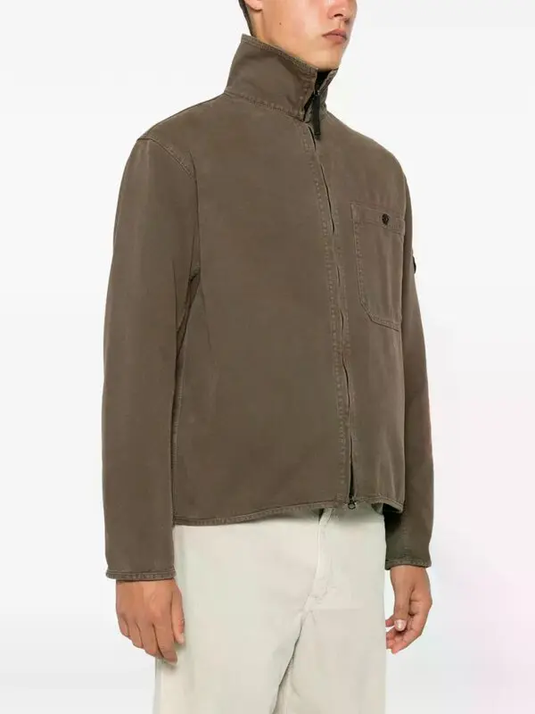 Stone Island Chest-pocket Zip-up Jacket