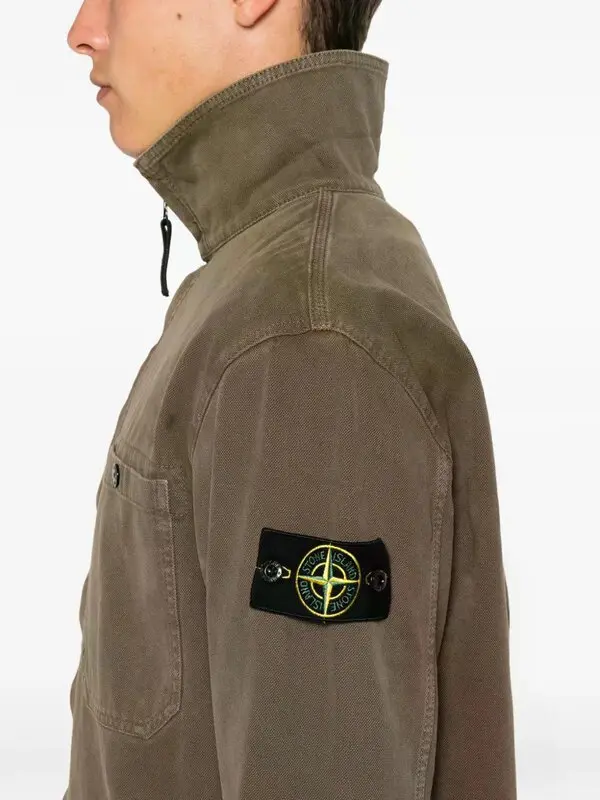 Stone Island Chest-pocket Zip-up Jacket