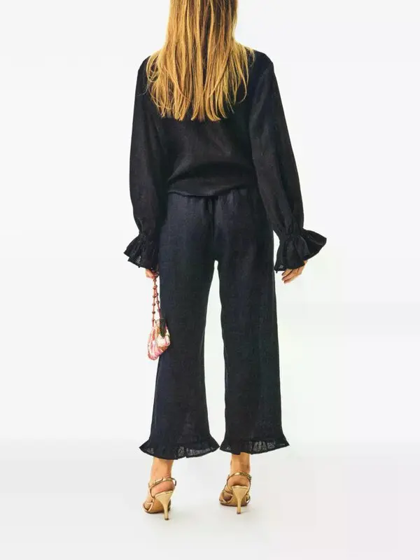 Sleeper Ramba Linen Loungewear Shirt
